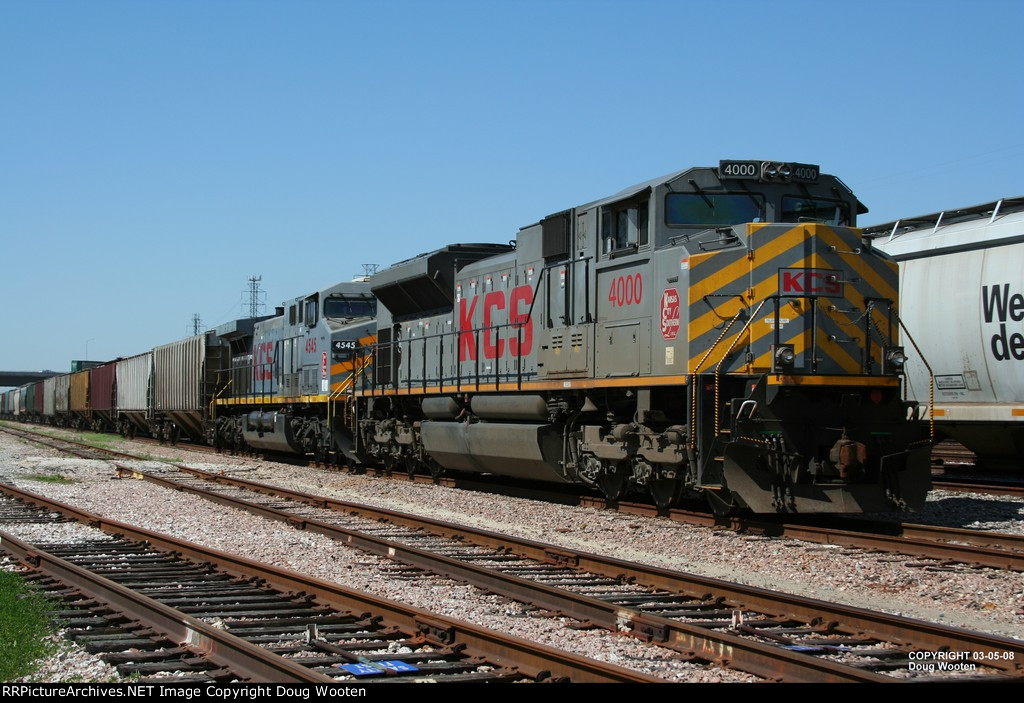 KCS Loaded Grain Train